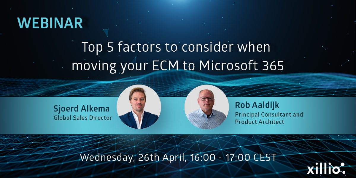 Top 5 factors to consider when moving your ECM to Microsoft 365
